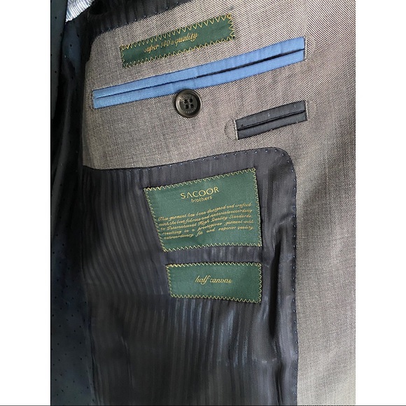 Sacoor Brothers | Suits & Blazers | Sacoor Brothers 0 Wool Suit Luxury ...